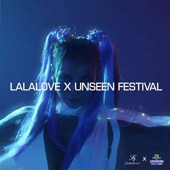 LALALOVE X UNSEEN Festival Official Collection - LED Hologram Rave ...