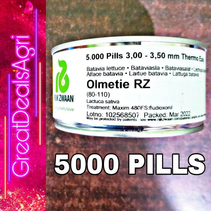 OLMETIE RZ BATAVIA LETTUCE SEEDS (5000 PILLS) RIJK ZWAAN | Lazada PH