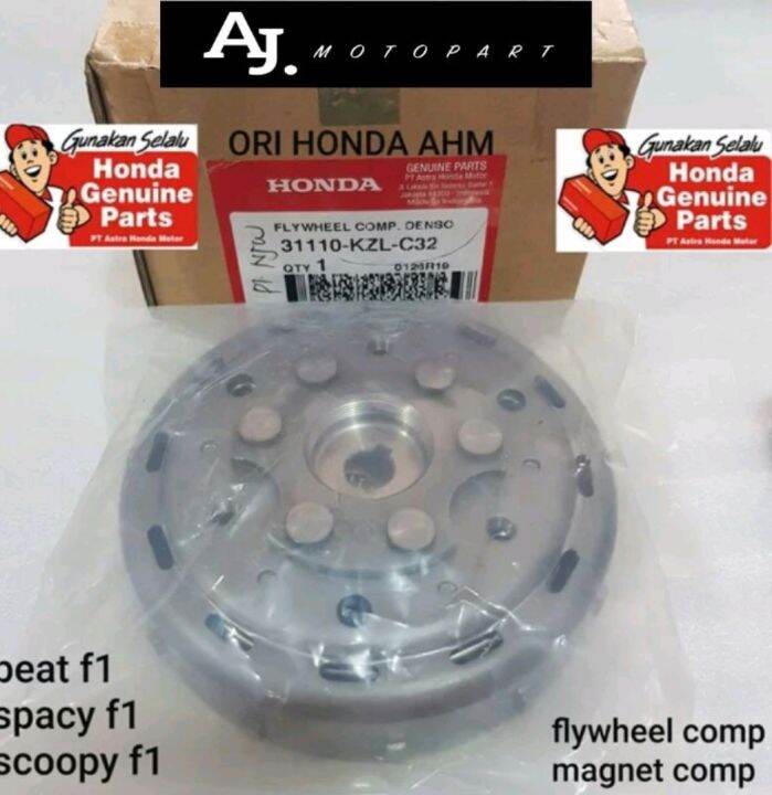 magnet flywheel comp beat f1 scoopy f1 spacy f1 31110-KZL-C32 ori honda ...