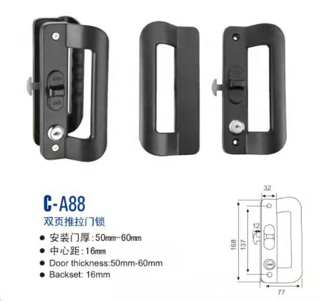 White/Black#798/900 Series Aluminum New windows/Door LockSet With ...