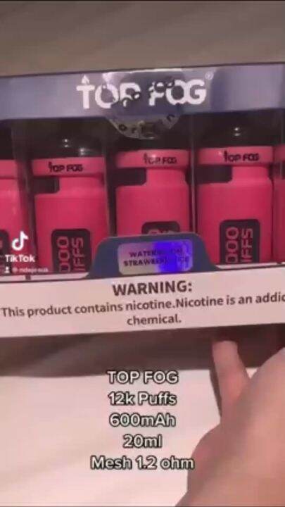 TOGFOG 12000 PUFFS TOP FOG DISPOSABLE 【 LEGIT AND ORIGINAL ...