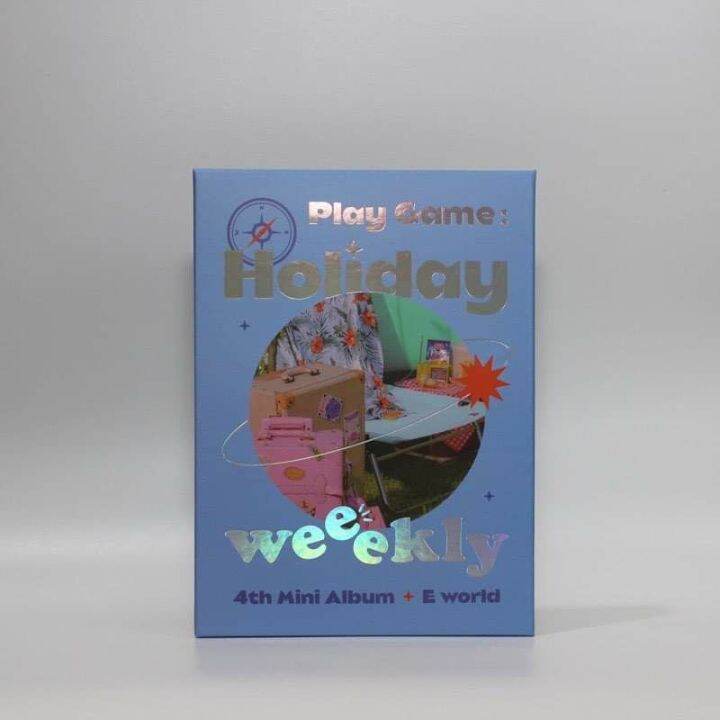 [Onhand] Unsealed Weeekly Play Game: Holiday Album - E World | Lazada PH