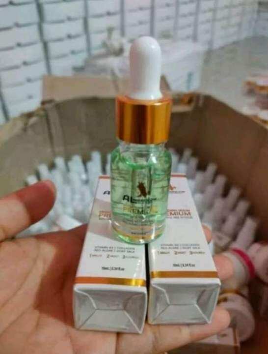 Serum premium Hijau almaxi glow brightening serum | Lazada Indonesia