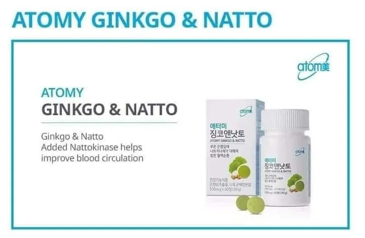 ATOMY SUPLEMEN LEMAH INGATAN GINGKO NATO KOREA | Lazada Indonesia