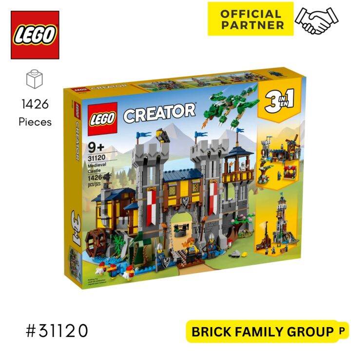 Lego 31120 Creator 3in1: Medieval Castle (แท้ 100%) by Brick Family ...