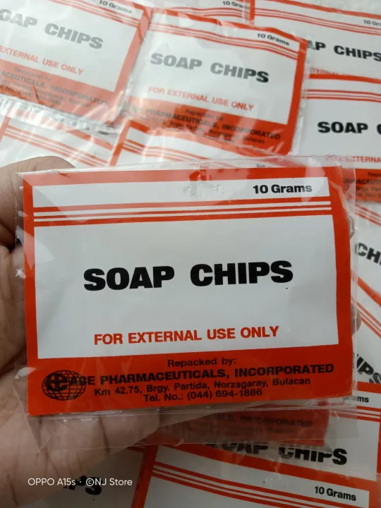 SOAP CHIPS FOR SKIN BLEACHING 10g. | Lazada PH