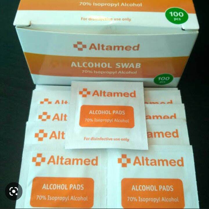 Alkohol swab altamed | Lazada Indonesia