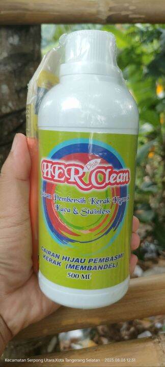 HER Plus CLEAN 500 ml Cairan Pembersih Kerak keramik dan Stainles | Lazada Indonesia
