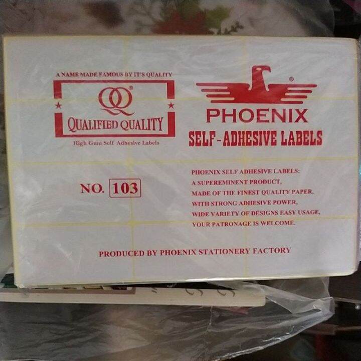 STIKER LABEL NO 103 | Lazada Indonesia