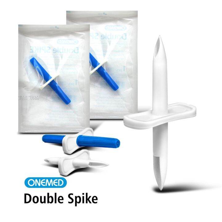 Double Spike Infusion Alat Penusuk Botol Cairan Infus Untuk irigasi ...