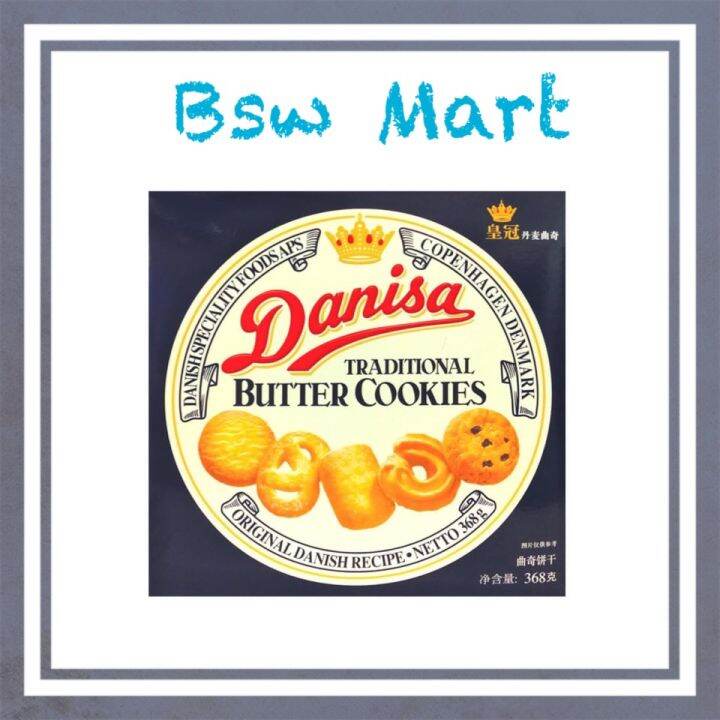 Danisa Traditional Butter Cookies 368G | Lazada