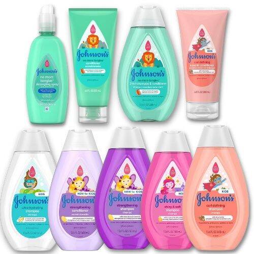 Johnson & Johnson Kids Curl Defining / Ultra Hydrating / Strenghthening ...