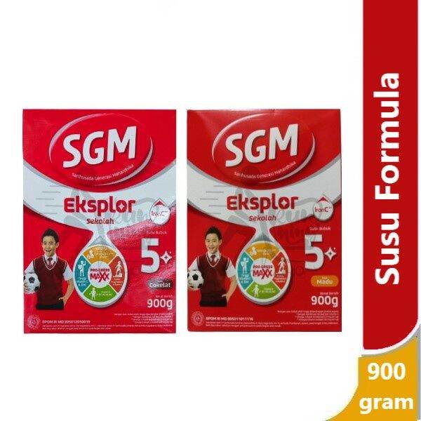 SGM Eksplor Sekolah Pro-Gress Maxx 5 Plus 900 gram - susu formula masa sekolah | Lazada Indonesia