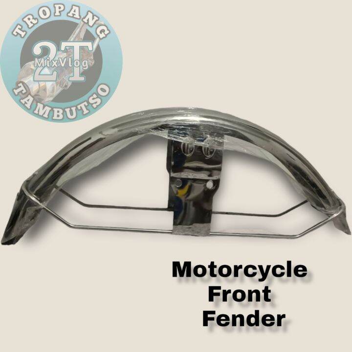 Kawasaki Barako 1 Motorcycle Front Fender Stainless | Lazada PH
