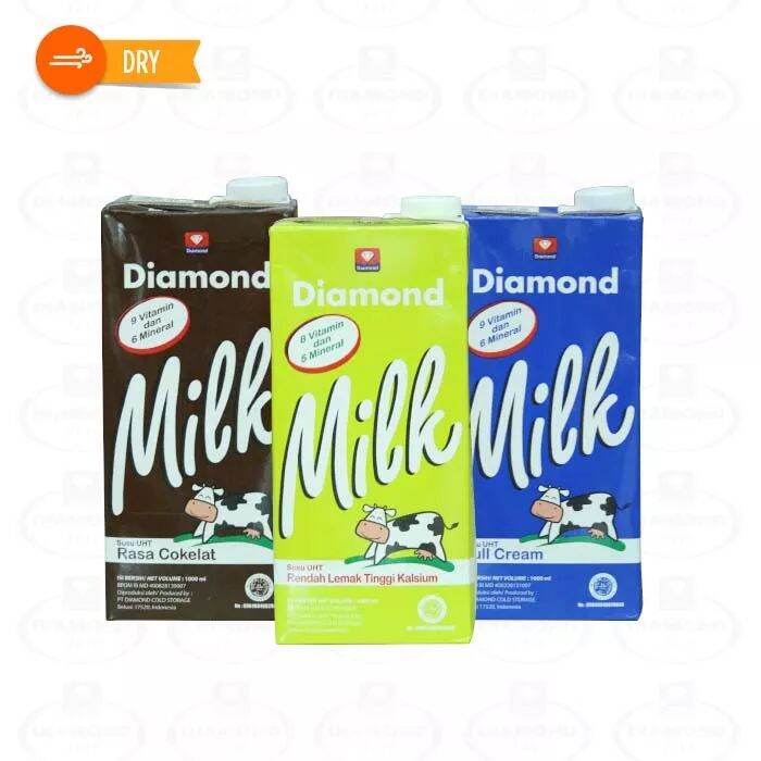 Diamond milk susu uht fullcream 1L | Lazada Indonesia