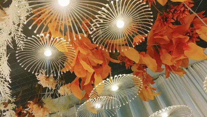 Lampu Dandelion Akrilik 1 Set Isi 10 Led Lampu Pernikahan / Dekorasi ...