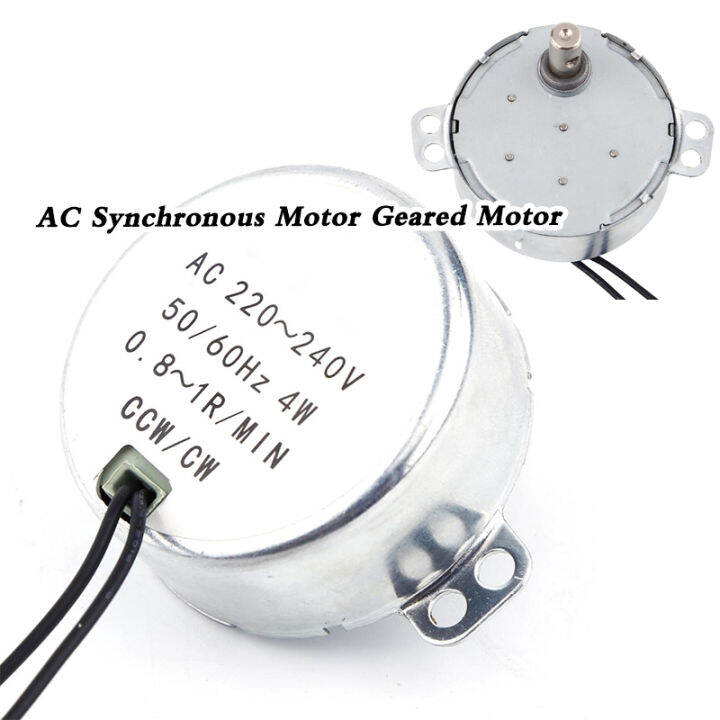 AC Synchronous Motor Geared Motor AC Synchronous Motor for Electric Fan ...