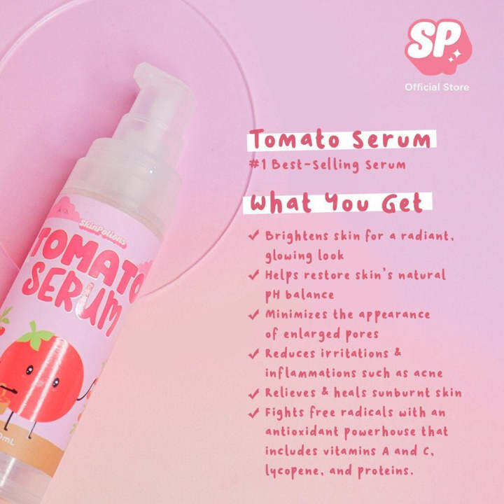 skin potion tomato serum | Lazada.co.th