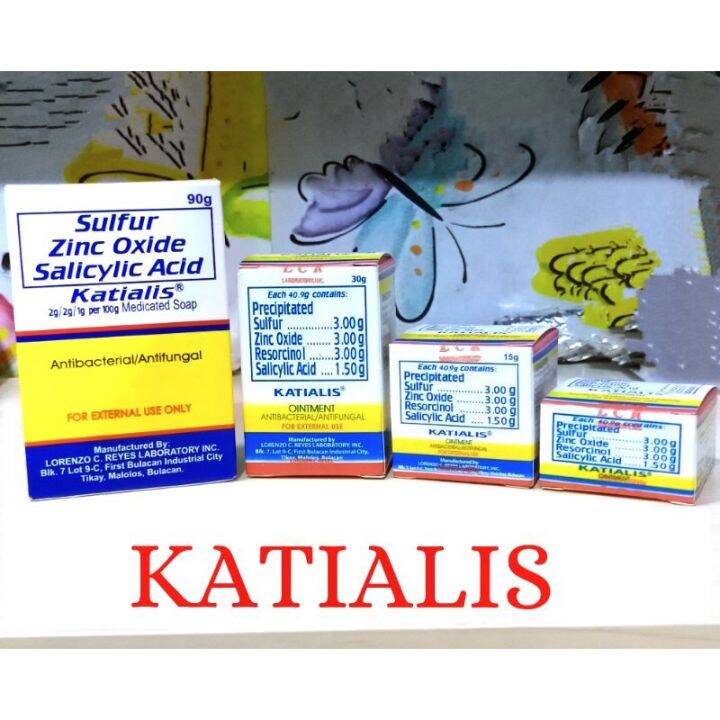 Katialis Ointment and Medicated SOap ANTIFUNGAL/ANTIBACTERIAL | Lazada PH
