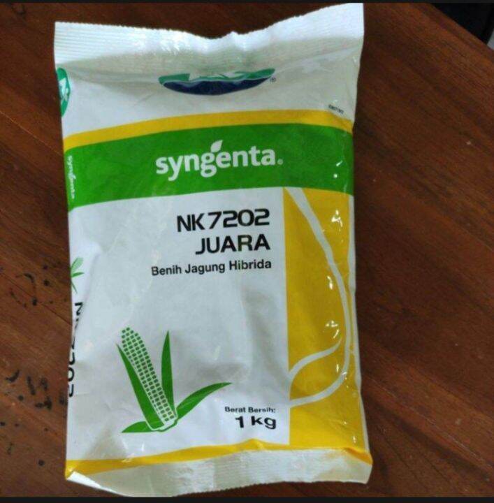 BENIH JAGUNG HIBRIDA SYNGENTA NK 7202 JUARA KEMASAN 1KG ORIGINAL ...