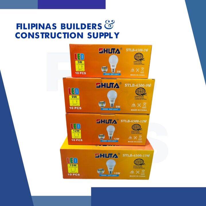 Shuta Electrical, LED Bulb (5W, 9W, 12W, 15W available) | Lazada PH