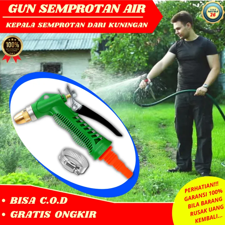 Semprot Air Tanaman Jet Spray Selang Untuk Cuci Motor Mobil Peralatan ...