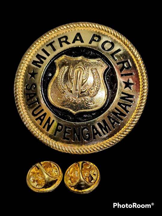 pin mitra polri satpam | Lazada Indonesia