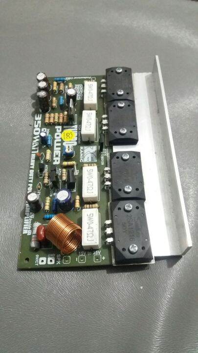 Kit Power Amplifier 350W Mono - Turbo Power 350 Watt - Power Sanken ...