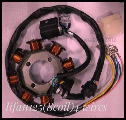 original APIDO stator coil assembly for ( Lifan 125,lifan 110 DC,lifan ...