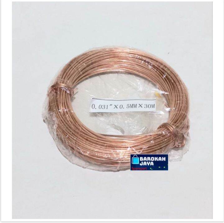 Pipa Kapiler 0,31 mm Tembaga 30 M/1 Rol-Pipa Capiler AC-Kapiler Kulkas ...