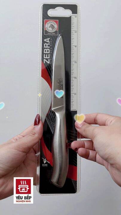 Dao Inox 304 đúc nguyên khối Zebra Thái Lan, cao cấp nhiều kích thước ...