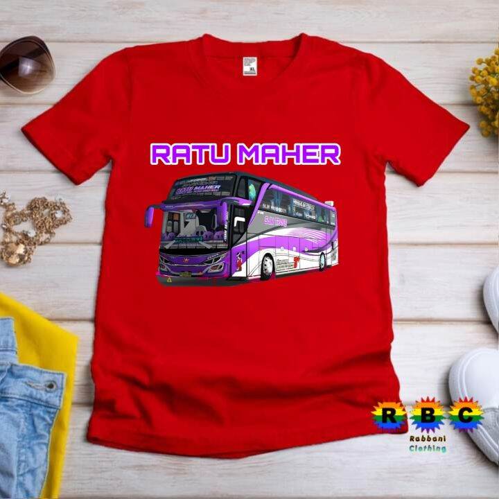 Baju bus kaos anak free cetak nama | Lazada Indonesia