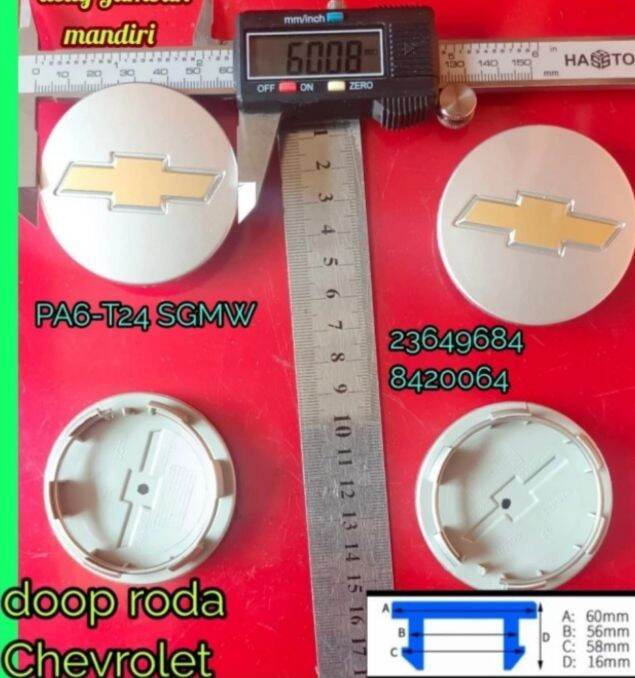 Dop Roda Velg Chevrolet ( SATUAN ) | Lazada Indonesia