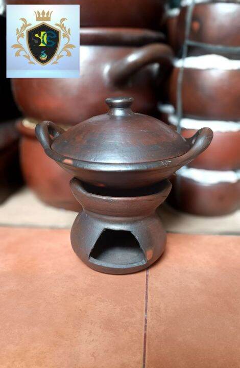 WAJAN SET SERABI DIAMETER 20 CM GERABAH TANAH LIAT JAWA SURABI ...