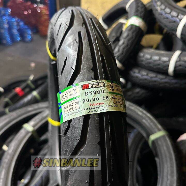 RS900 FKR TUBELESS TAYAR 90/90-16 Bunga Air TT900 NOUVO NOUVOS NOUVOLC ...