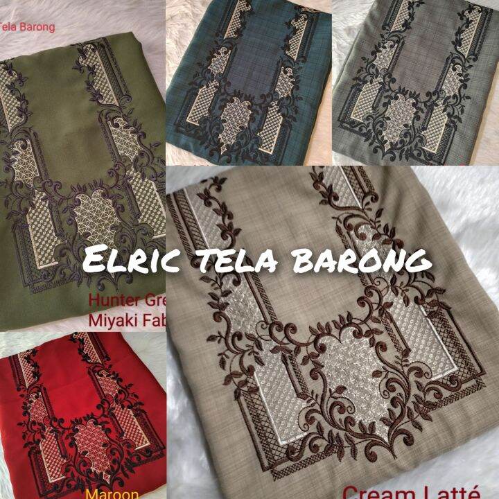 Tela Barong Fabric with Burda Bruce | Lazada PH