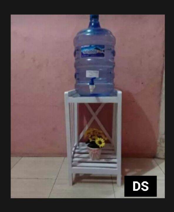Meja Dispenser magicom putih dari kayu | Lazada Indonesia