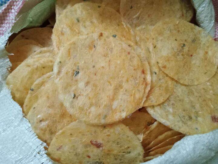 opak ubi koin pedas 500 gram | Lazada