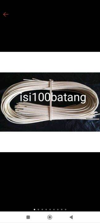 BAHAN ROTAN RATTAN ALAMI KUALITAS BAGUS HARGA PER 100 BATANG KERAJINAN ...