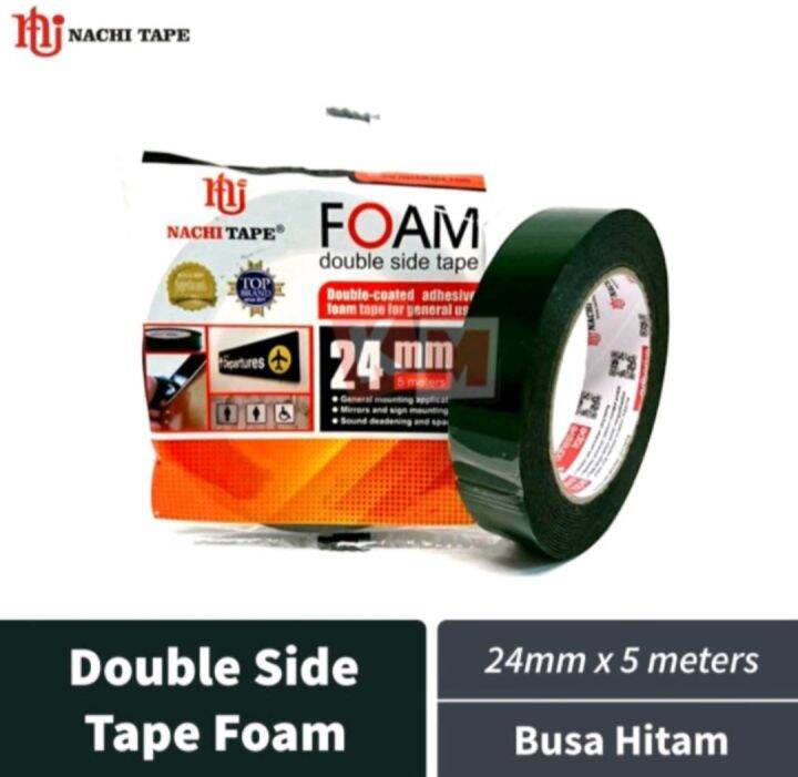 Nachi Isolasi DOUBLE TAPE FOAM NACHI 24mm x 5m SPON HIJAU | Lazada ...