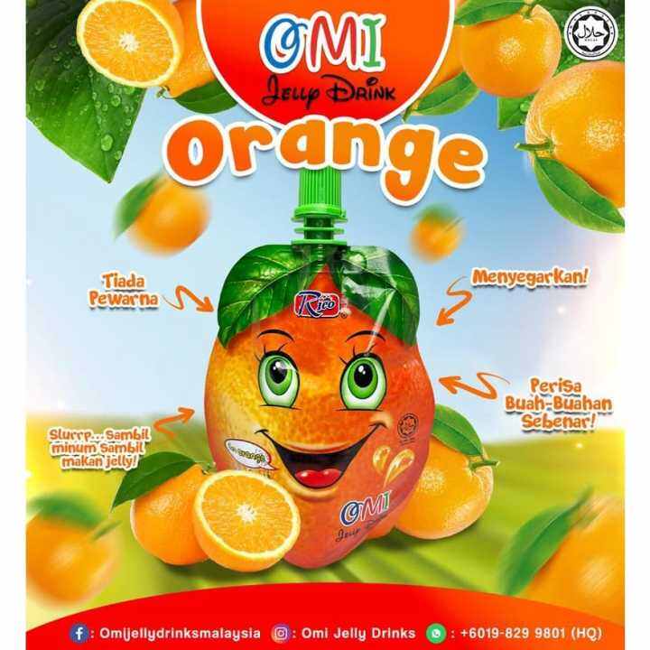 OMI jelly drink (orange) | Lazada