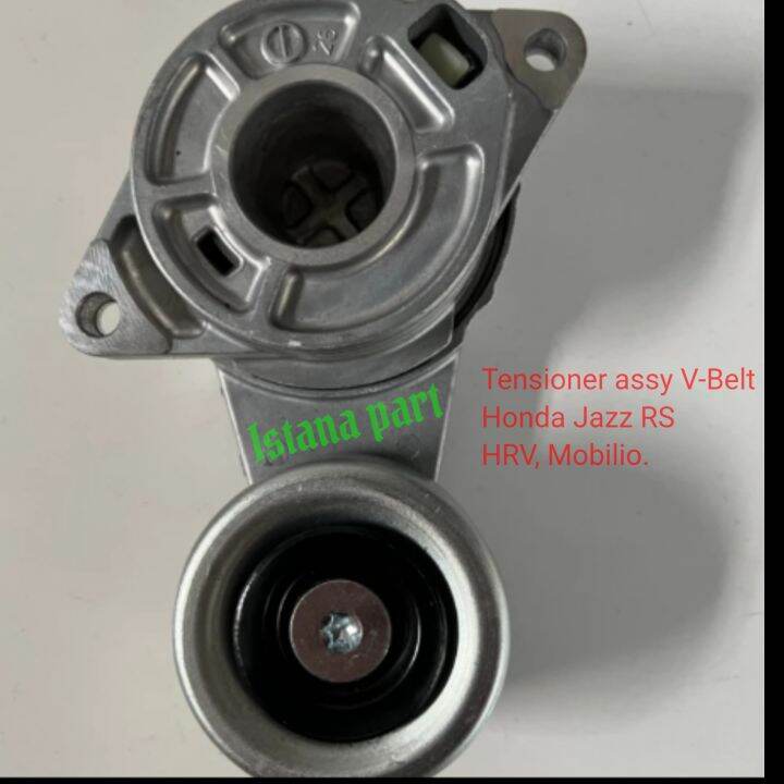 TENSIONER ASSY V-BELT MOBIL HONDA JAZZ RS/HRV, MOBILIO, BRIO, ORIGINAL ...