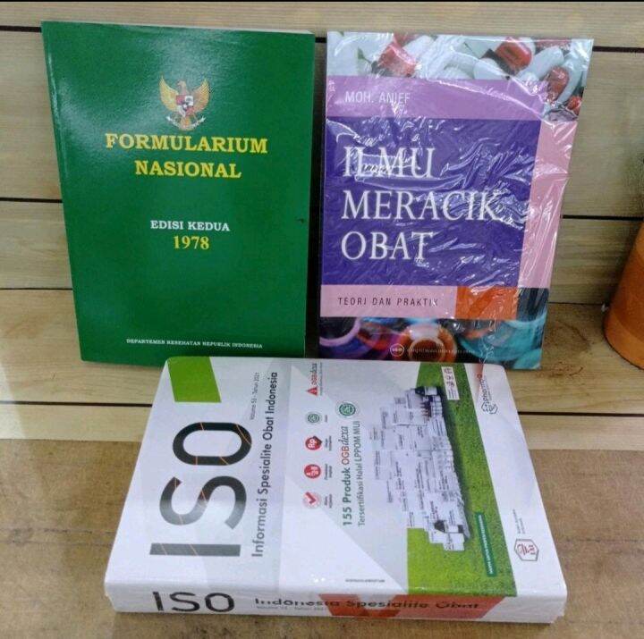 Buku Paket FARMASI.ISO, ILMU MERACIK OBAT & FORMULARIUM NASIONAL ...