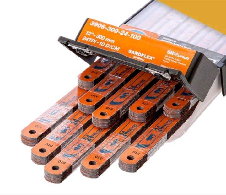 Bahco sandflex Bi,-metal hand hacksaw blades-10pcs,18T | Lazada PH