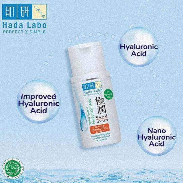 Hada Labo Gokujyun Ultimate Moisturizing Lotion 100 ml - Pelembab Wajah | Lazada Indonesia