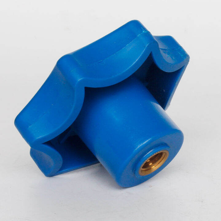 Plastic Plum Handle Nut through Hole Hand Wheel Hand Twist Copper ...