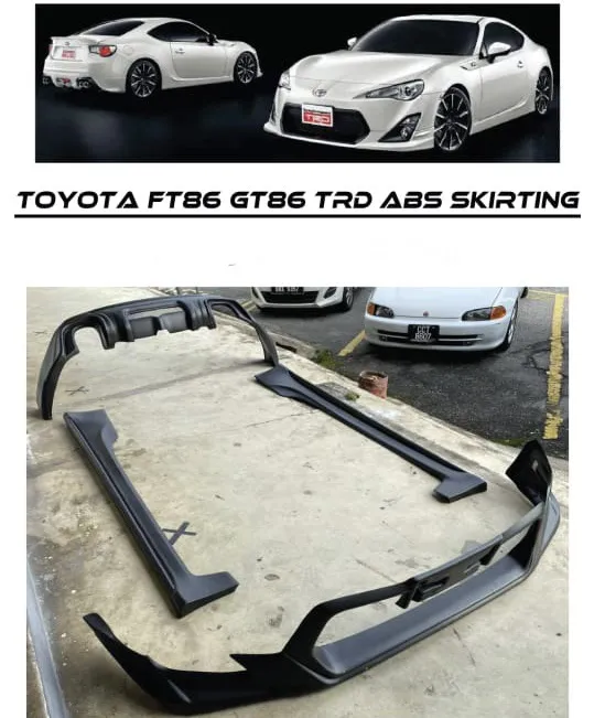 Toyota ft gt 86 ft86 gt86 prefacelift Trd Bodykit body kit front side ...