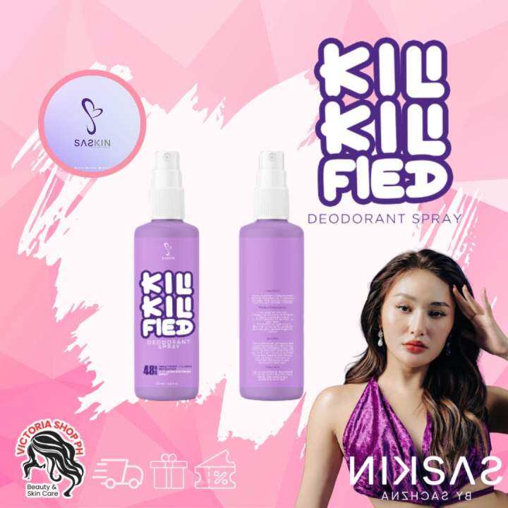 Saskin Kilikili fied UA Deodorant Spray | Lazada PH