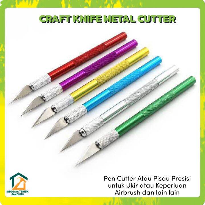 Pen Cutter Atau Pisau Presisi untuk Ukir atau Keperluan Airbrush dan ...