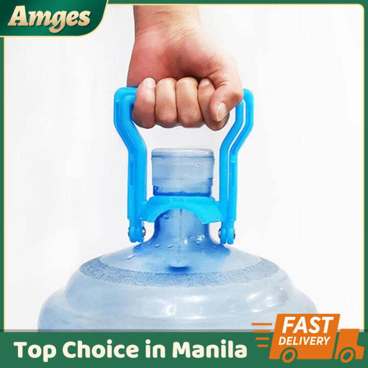 Round Gallon Water Labor-Saving Container Lifter Holder Folding Lifter ...